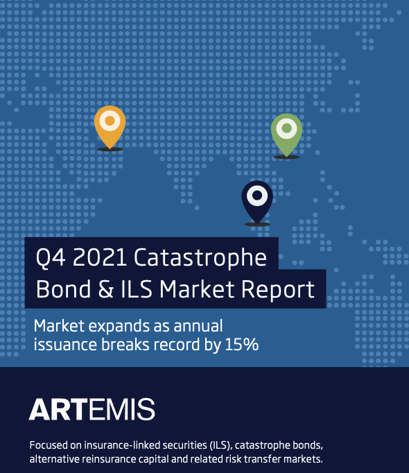 2021 marks a record year for catastrophe bond issuance: Report ...
