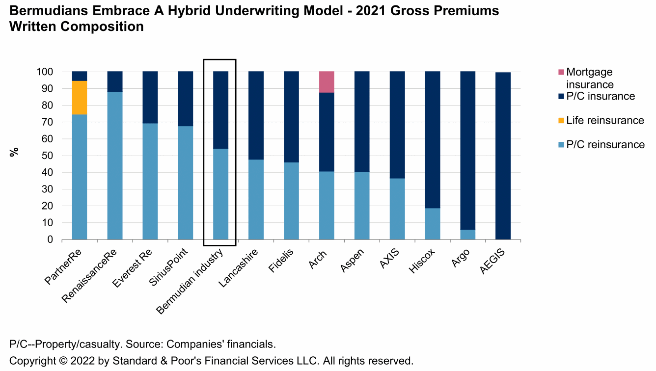 Hybrid re/insurance model becoming more popular in Bermuda, says S&P ...