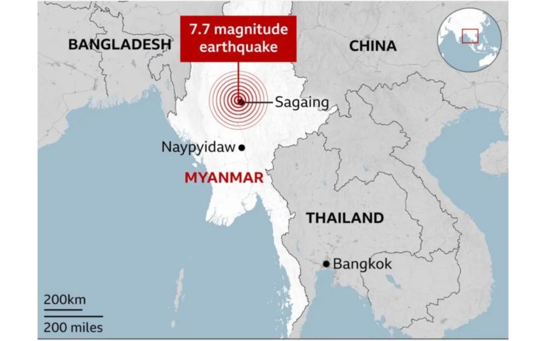 Myanmar earthquake news - Reinsurance News